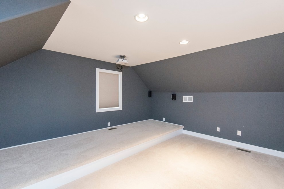 Home Renovation - Wayne, PA - Transitional - Home Theater - Philadelphia - by Cordeiro ...