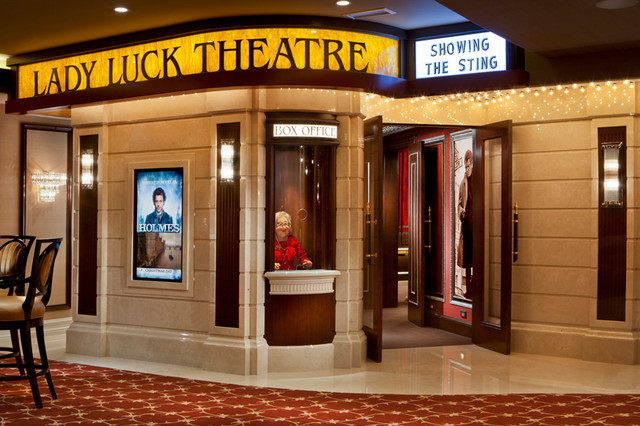 Lady Luck Theater - Traditional - Home Theater - Orange County - by ...