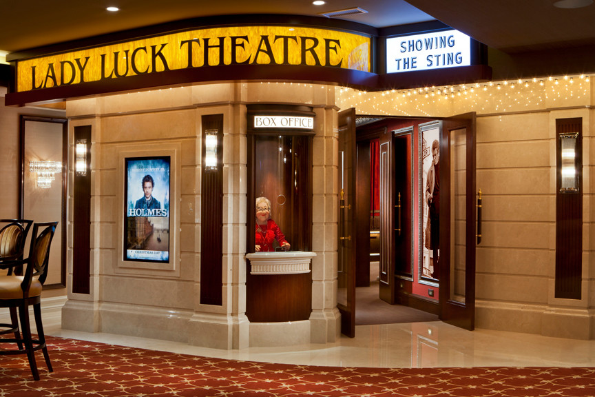 Lady Luck Theater - Traditional - Home Theater - Orange County - by ...