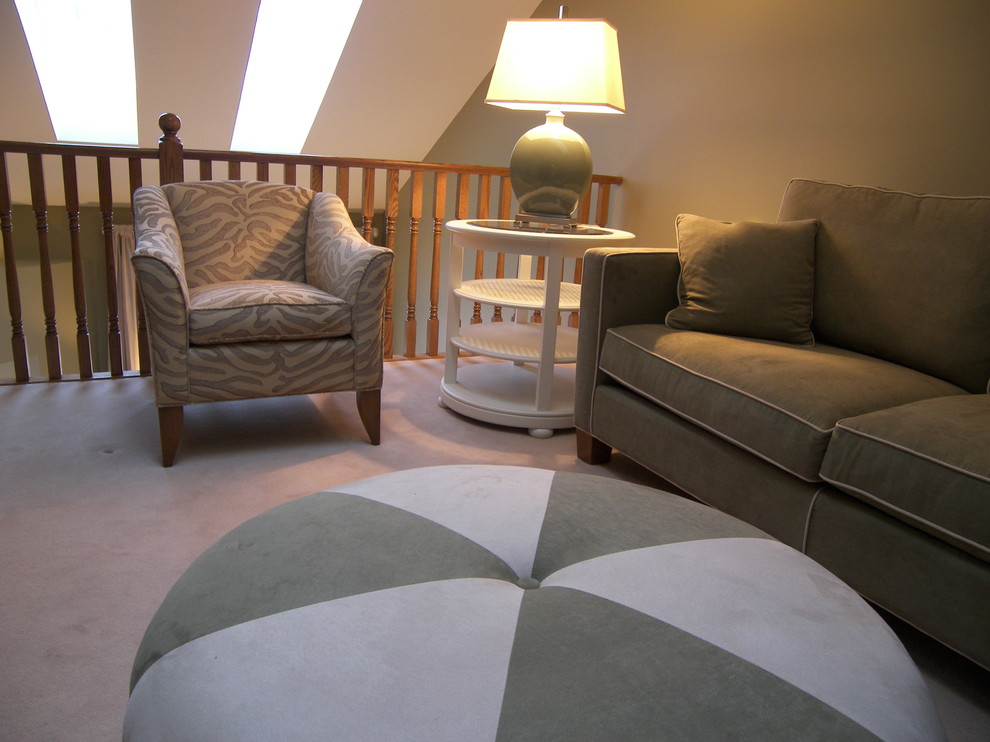 Loft TV Room - Contemporary - Home Theater - Toronto - by Cynthia ...