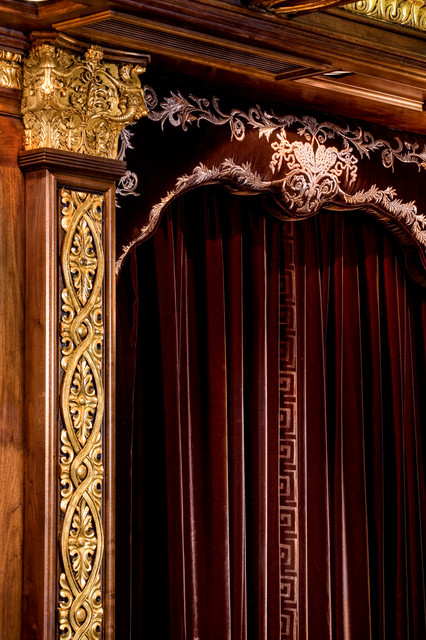 Malinard Manor - Theatre - Traditional - Home Cinema - Austin - by ...