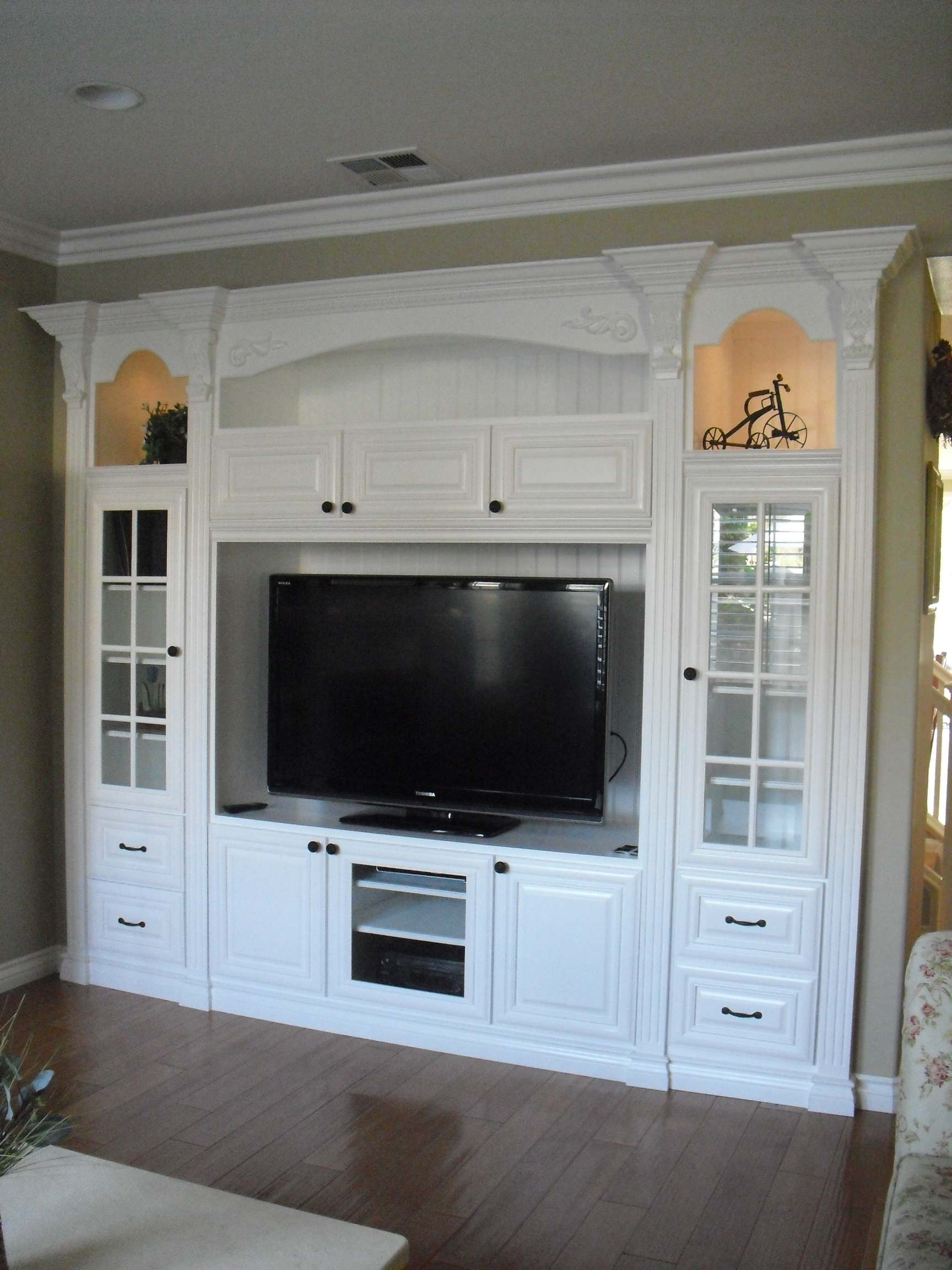 Tv Niche Decorating Ideas | Shelly Lighting