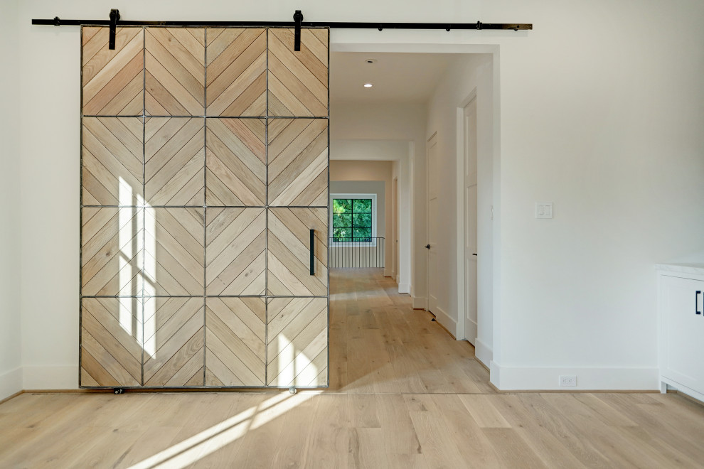 memorial residence - Home Theater - Houston - by Ava Custom Homes | Houzz