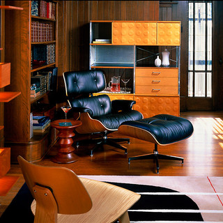 Mid Century Modern Study - Traditional - Home Theater - Other - by ...
