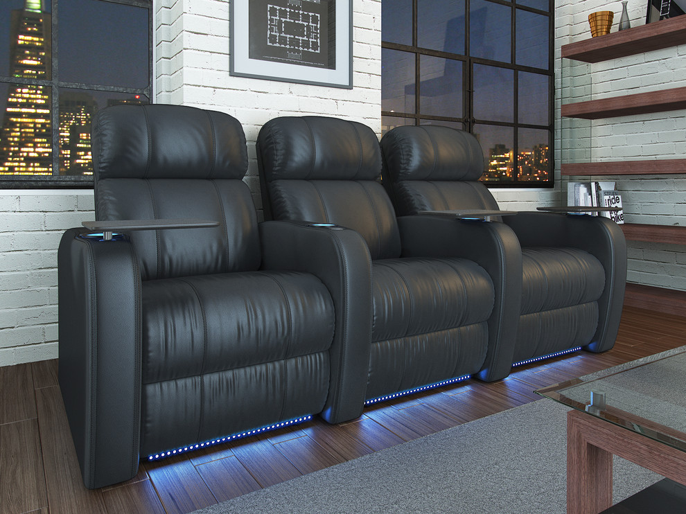 Modern Home Theater - Modern - Home Theater - Miami - by Octane Seating ...