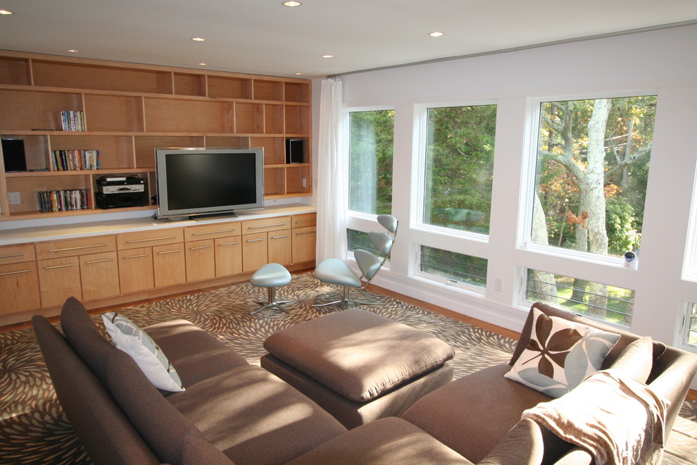 Modern Home Theater - Modern - Home Theater - New York | Houzz