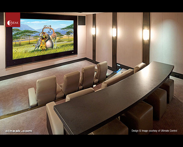 Modern Media Room - Modern - Home Theatre - San Francisco | Houzz AU