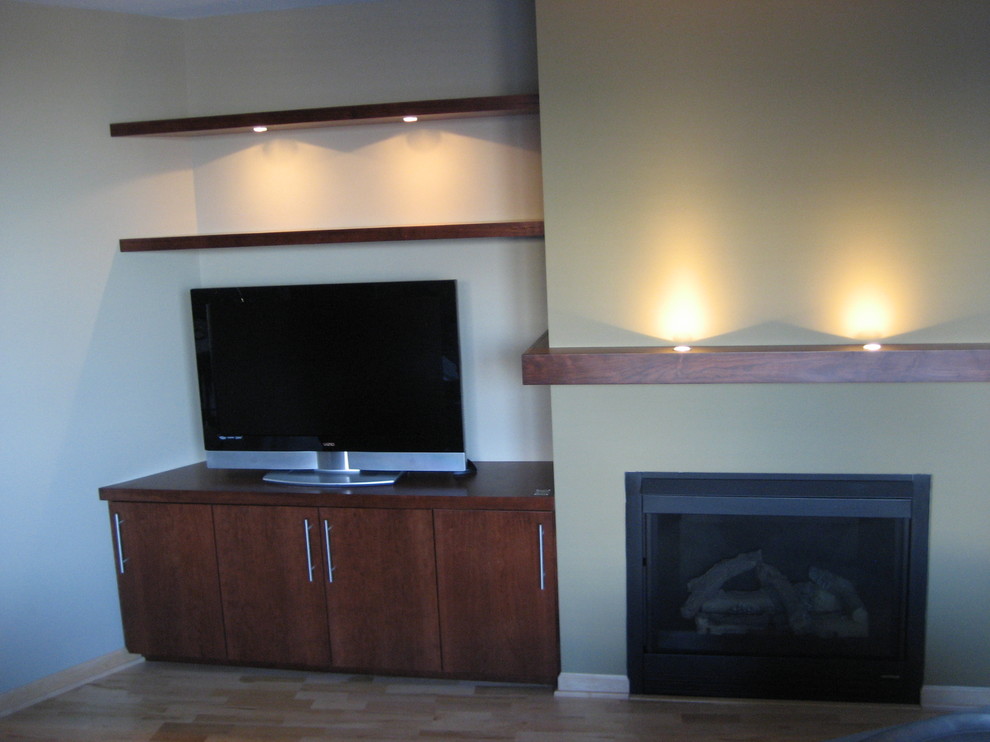 Modern TV unit - Modern - Home Cinema - Minneapolis | Houzz IE