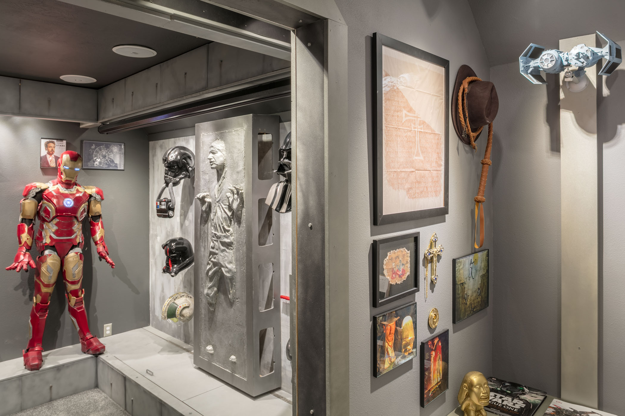 Action-Packed Industrial Bunker Room in Texas