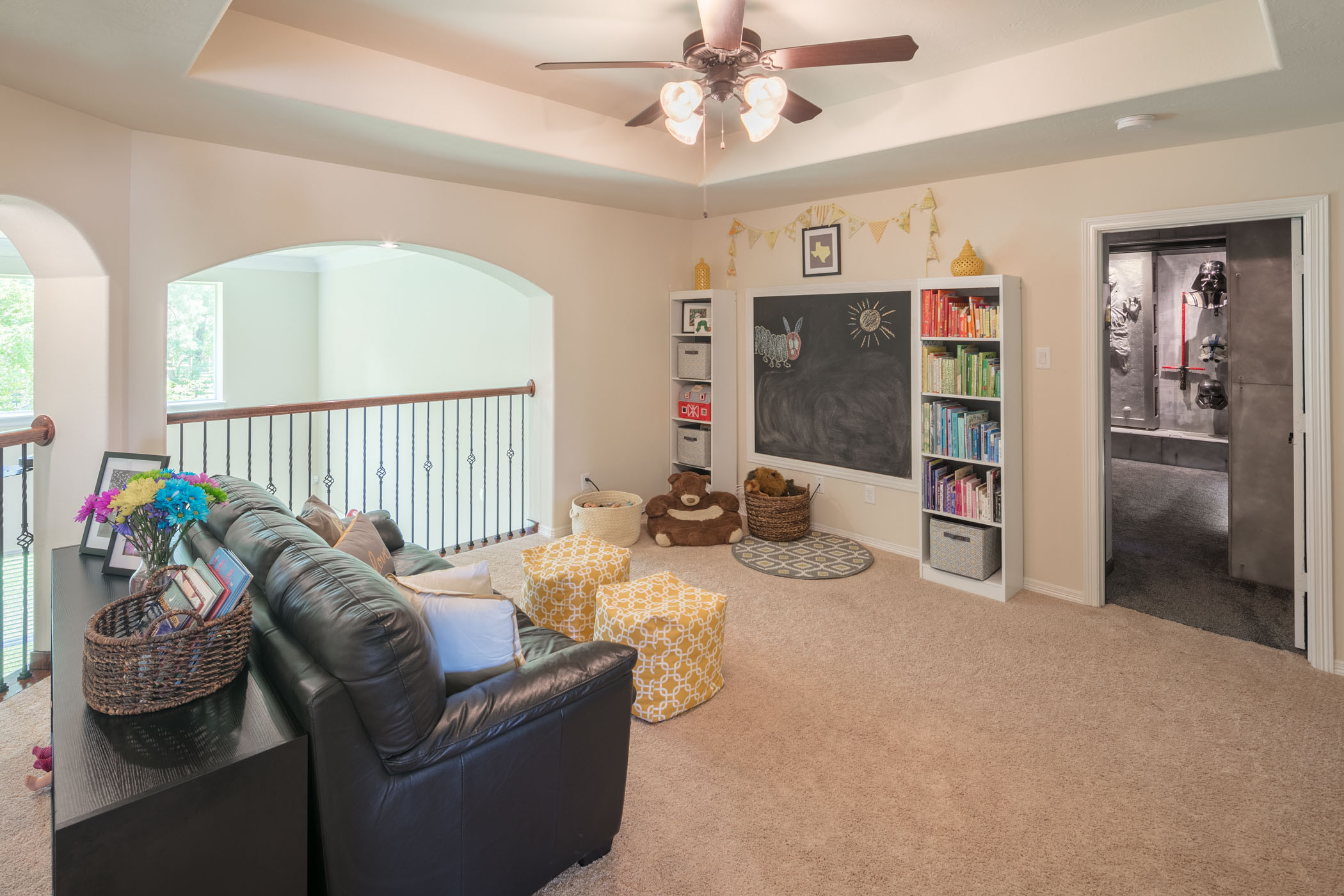 Action-Packed Industrial Bunker Room in Texas