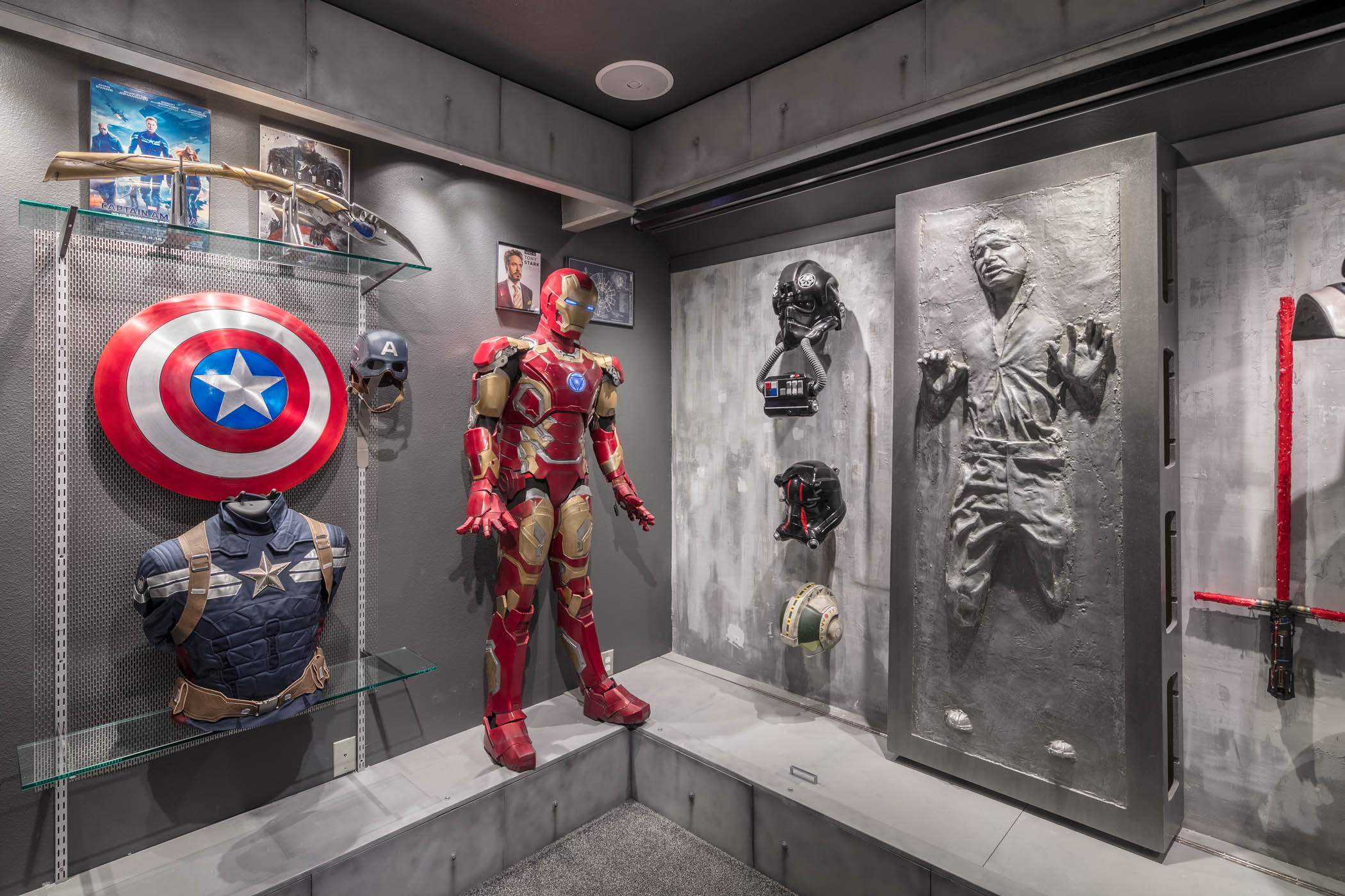 Action-Packed Industrial Bunker Room in Texas