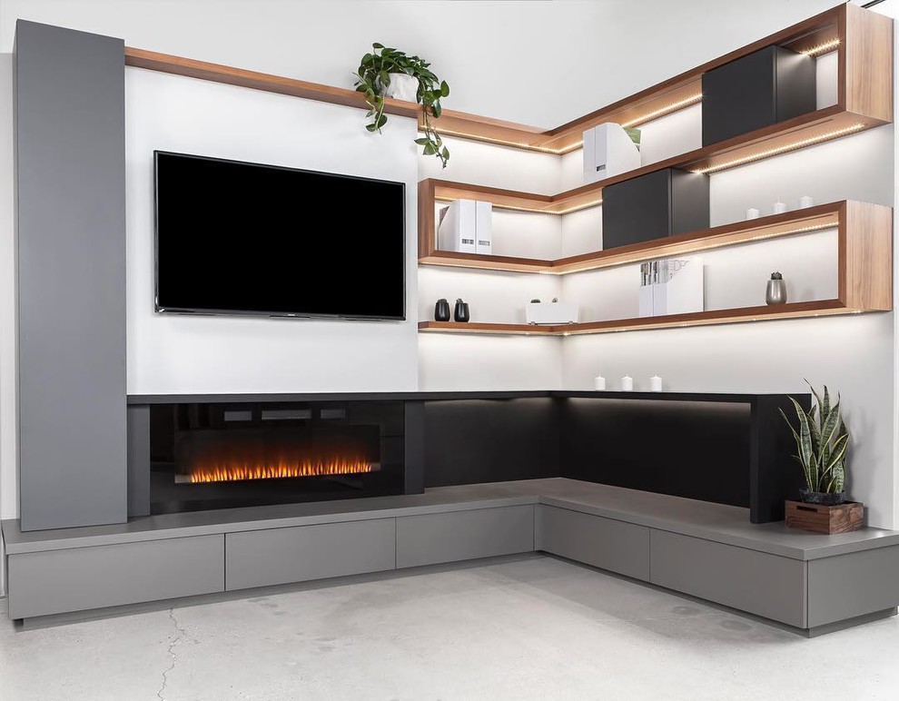 Napoleon Fireplaces - Contemporary - Home Theater - Miami - by The ...