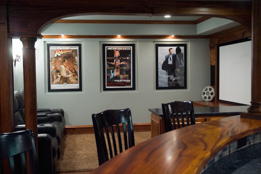 Our Work - Traditional - Home Theater - Other - by Posch Builders | Houzz