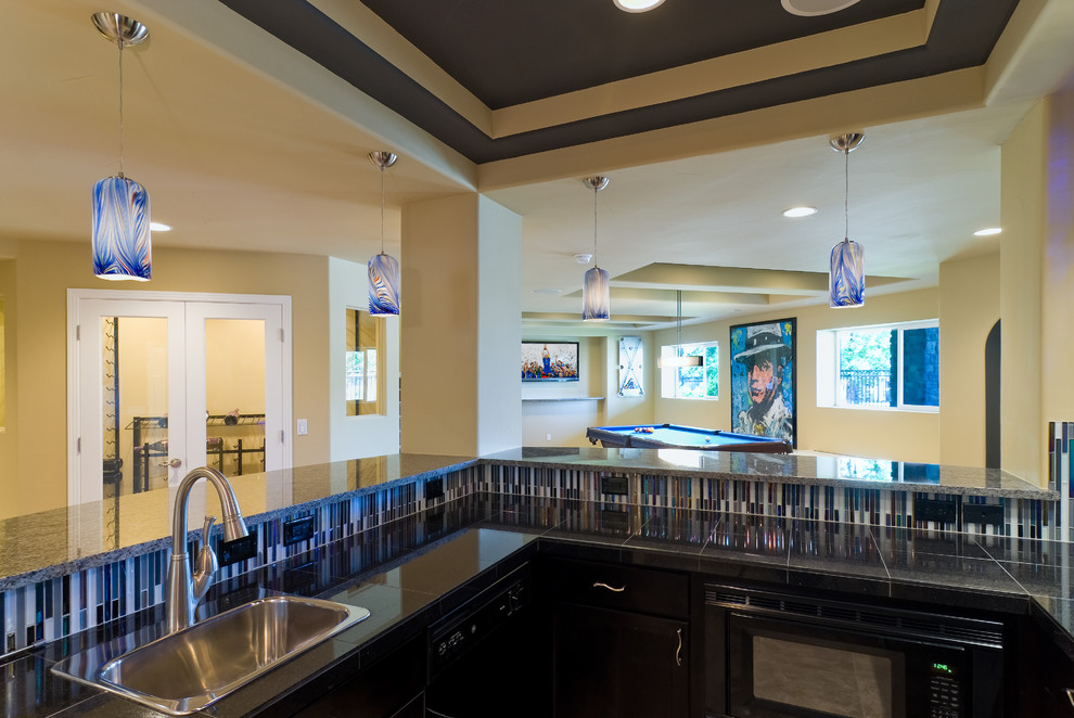 Rec Room - Modern - Home Theater - Denver - by Electronic Integration ...