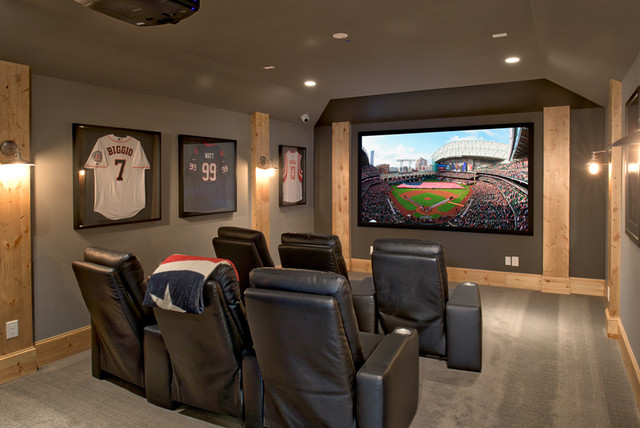 Small Home Theater Rooms Sports Home Theaters To Watch Football's