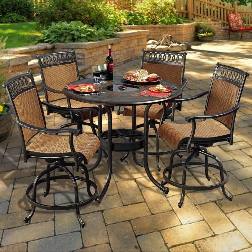 Sunjoy Dover 5 Pc High Dining - Patio - Other - by SunJoy Industries ...