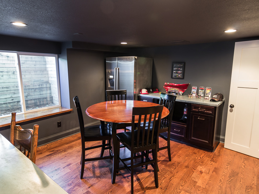 Sunken Home Theater in Basement - Home Theater - Minneapolis - by ...