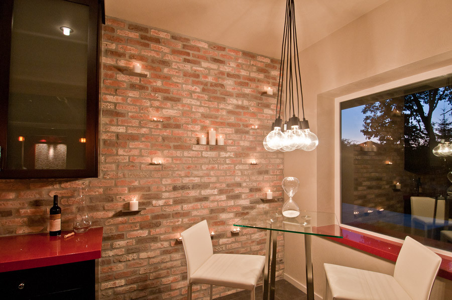 SYNERGY 'Red Cork' Bar - Modern - Home Theater - Portland - by DC Fine ...