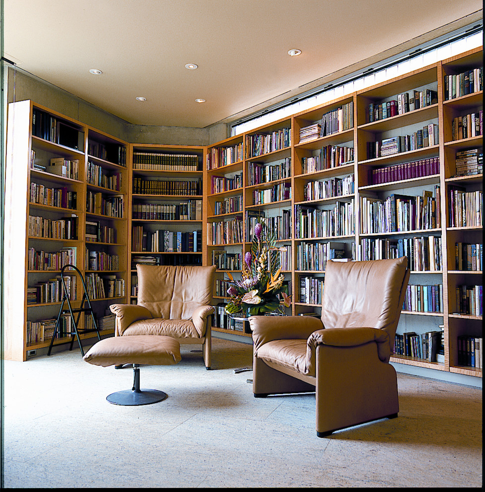 The Library in Paradise for David Bowie's Manager - Modern - Home ...