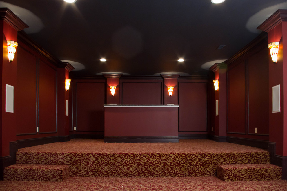 Theater - Home Theater - St Louis - by Bozich Construction | Houzz