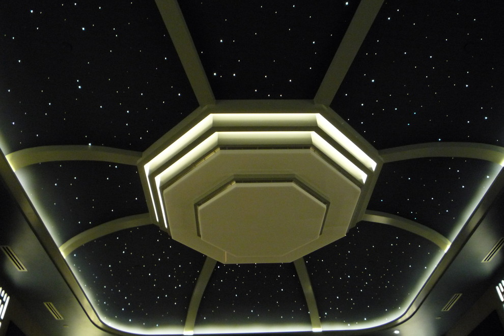 Theater Ceiling - Modern - Home Theater - Los Angeles - by Victor Lee ...