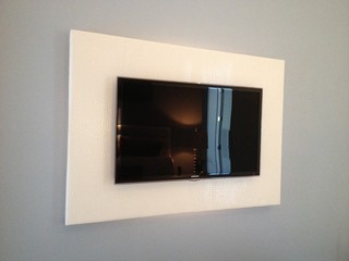 TV Backboards - Modern - Home Theater - Houston - by Mauricio Nava ...