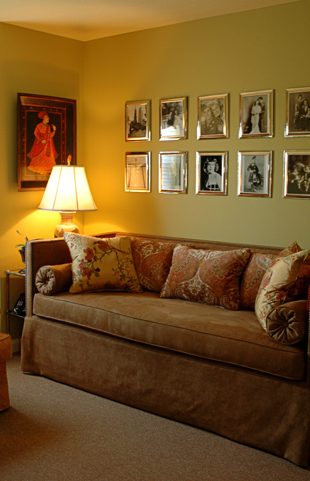 TV Room - Traditional - Home Theater - San Francisco - by Adeeni Design ...