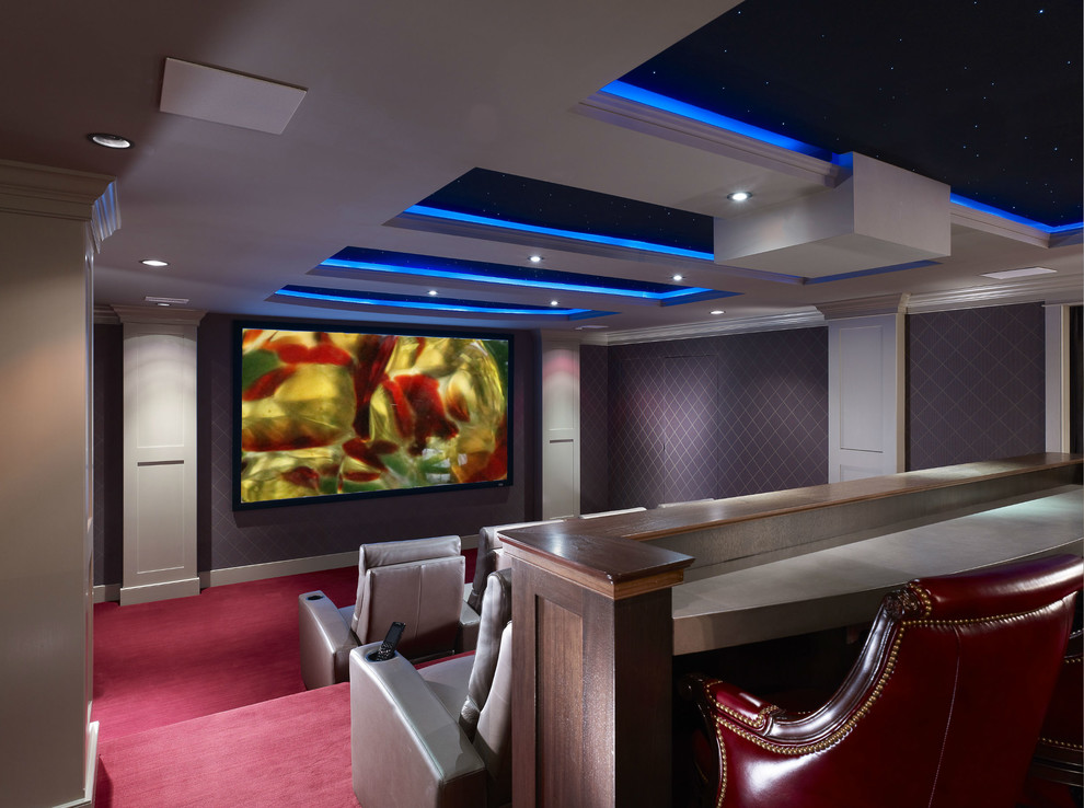 Ultimate Theater - Contemporary - Home Theater - Philadelphia - by ...