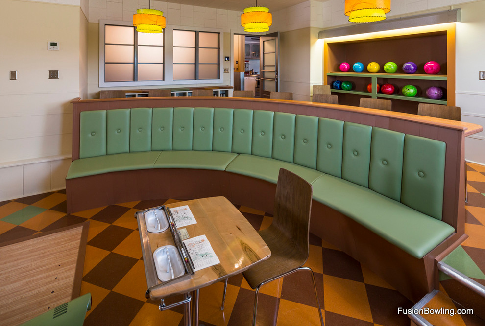 Vintage 1950s Equipment Restored for Retro Home Bowling Alley ...