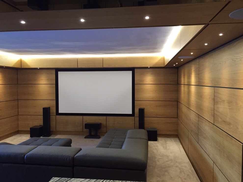 The Castle Cove - Moderne - Salle de Cinéma - Sydney - par A1 Amarni ...