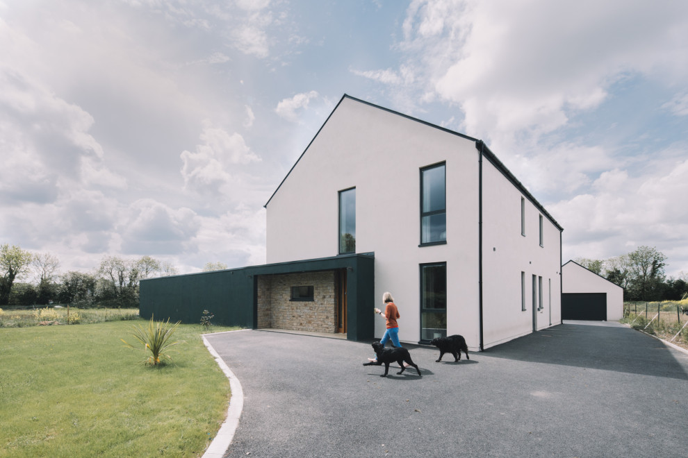 2 Houses, Co Meath - Contemporary - House Exterior - Other - by Gilna ...