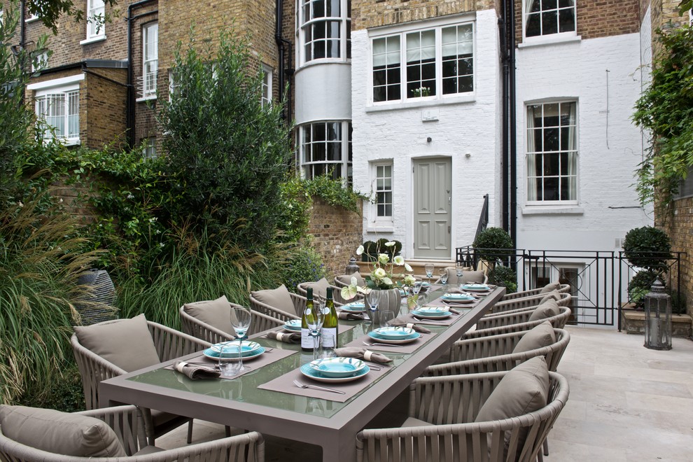A Palatial Town house in Kensington, London - Contemporary - Patio ...