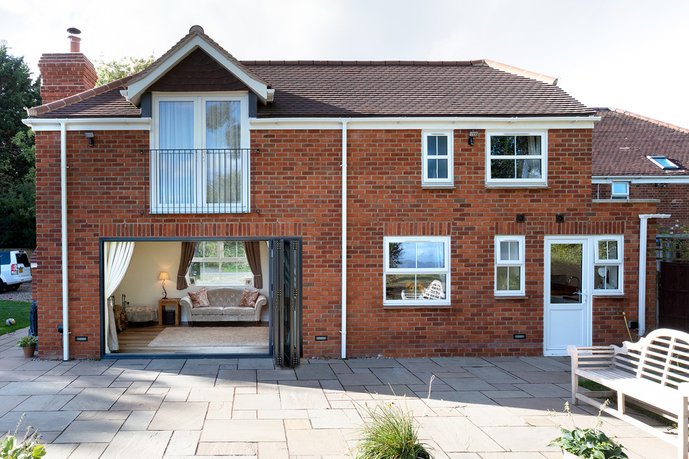An impressive two storey extension - Traditional - House Exterior ...