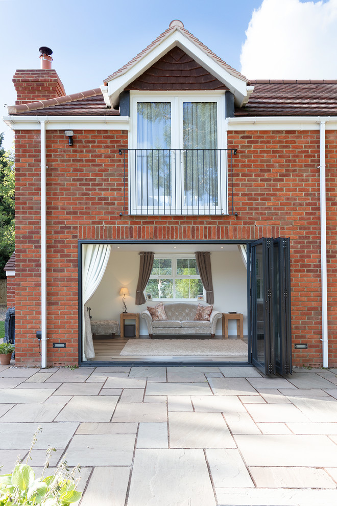 An impressive two storey extension - Traditional - Exterior - Berkshire ...