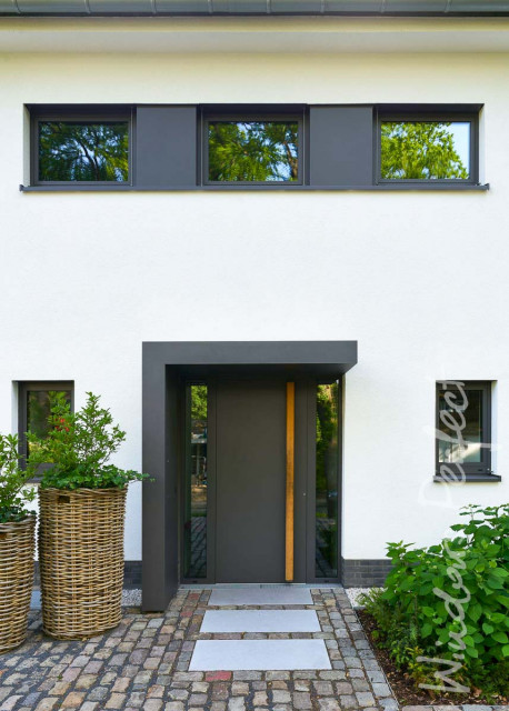 Anthracite Gray Windows & Doors - Contemporáneo - Fachada - Londres ...