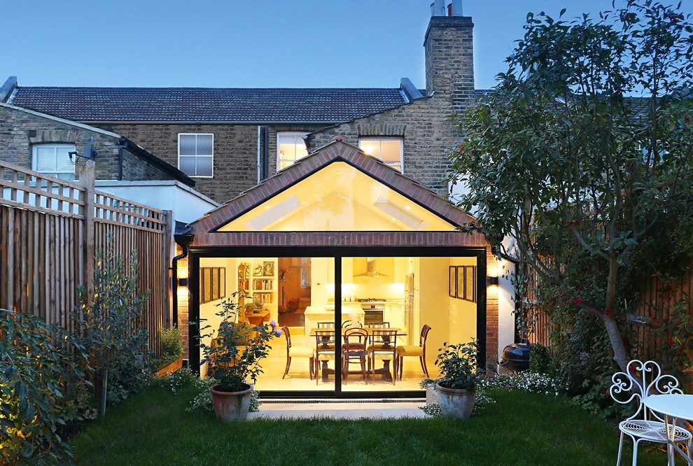Polished Gable Roof Extension - East Dulwich - Transitional - Kitchen ...