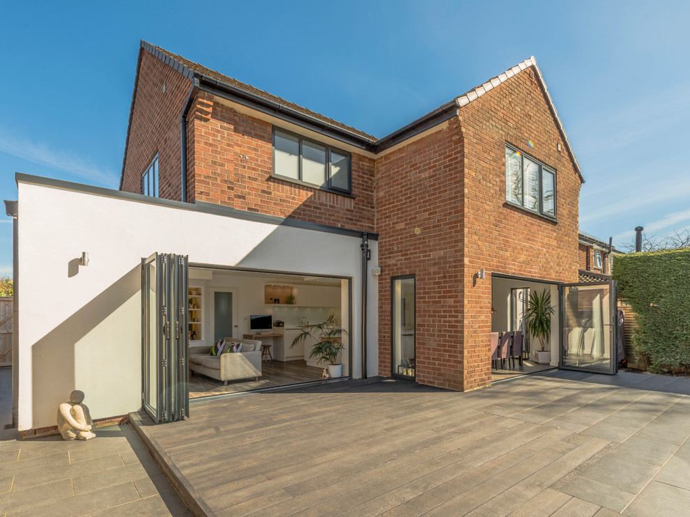 Architect designed full house remodelling of 1970's detached house in ...