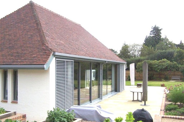 Baillie Scott Listed Building Extension - Contemporary - House Exterior ...