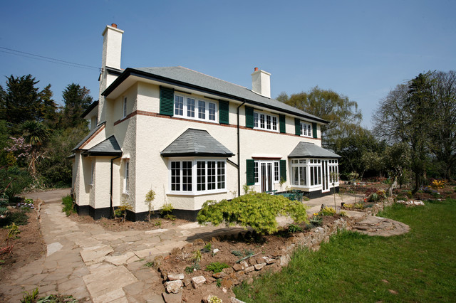 Bay Window House - Traditional - House Exterior - Essex - by Willow ...