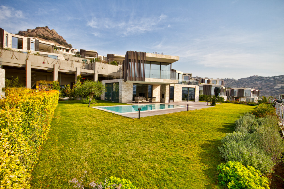 Beautiful cladding fins for contemporary homes - Modern - Exterior ...