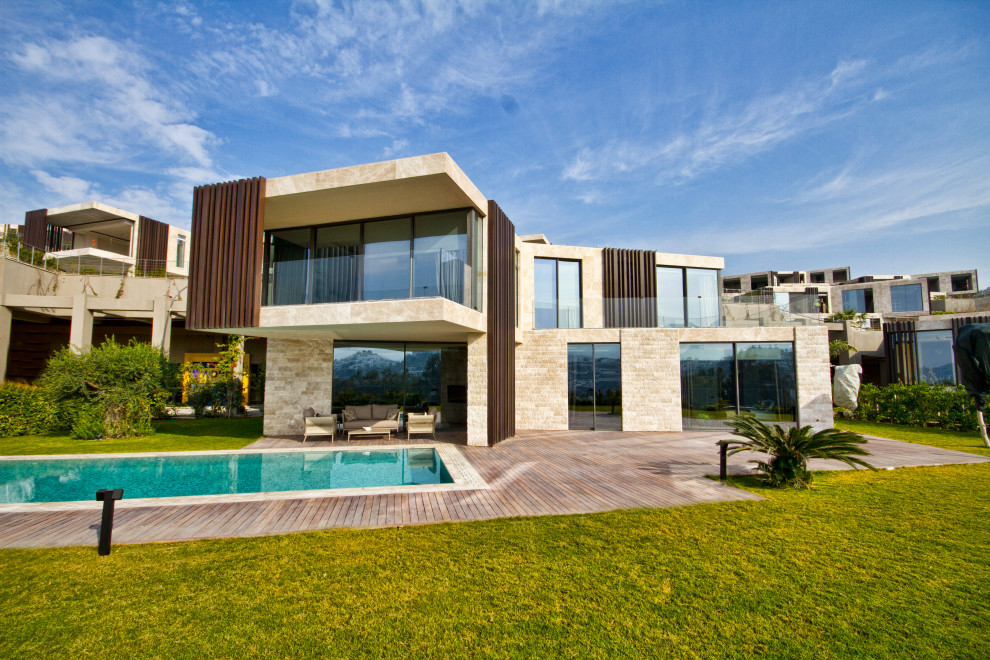 Beautiful cladding fins for contemporary homes - Modern - Exterior ...