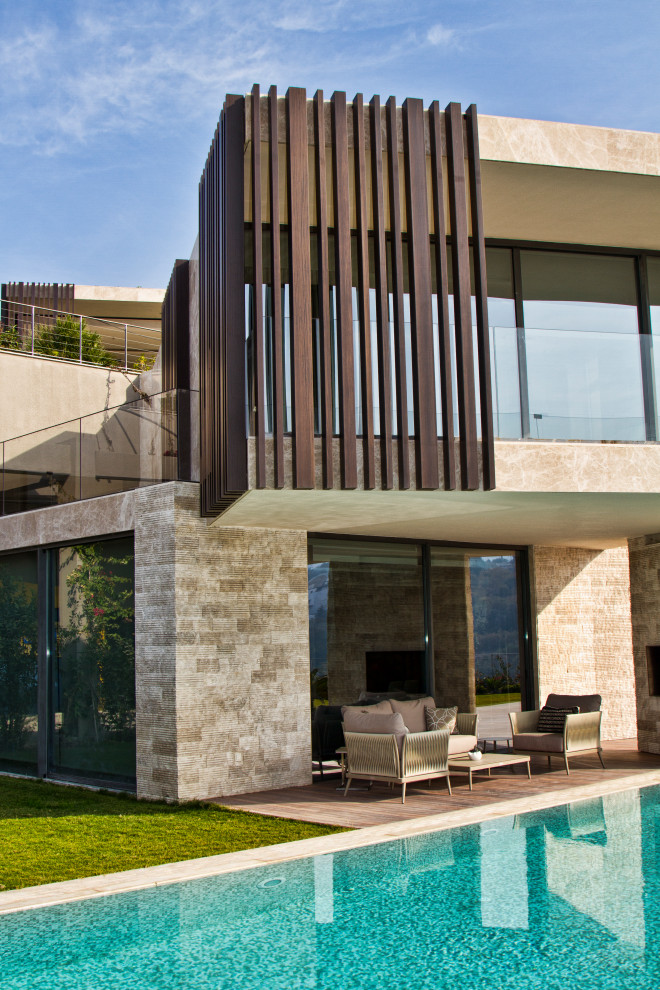 Beautiful cladding fins for contemporary homes - Modern - Exterior ...