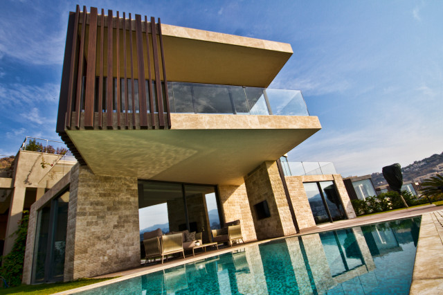 Beautiful cladding fins for contemporary homes - Modern - House ...