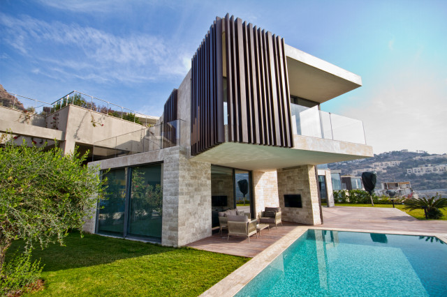 Beautiful cladding fins for contemporary homes - Modern - House ...