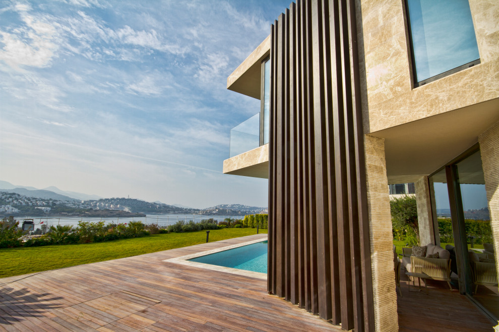 Beautiful cladding fins for contemporary homes - Modern - Exterior ...