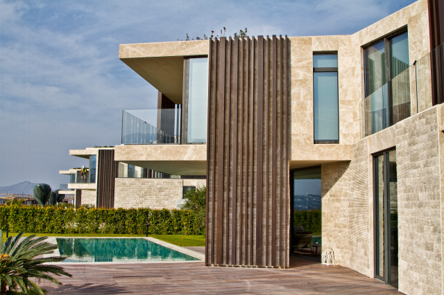 Beautiful cladding fins for contemporary homes - Modern - House ...