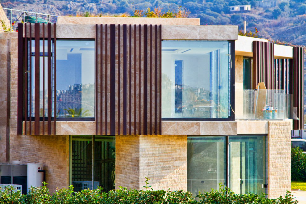 Beautiful cladding fins for contemporary homes - Modern - Exterior ...