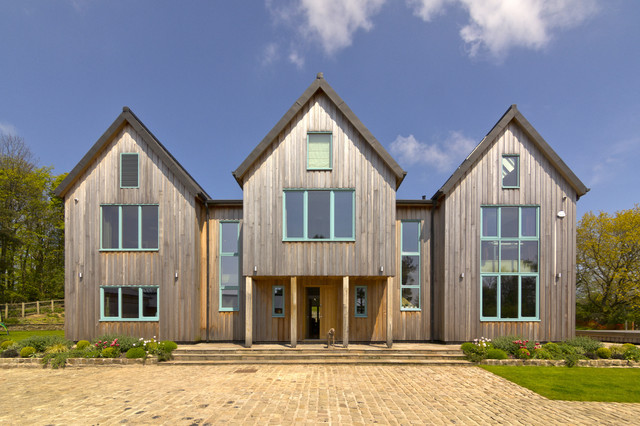 Beautiful Oak Frame Houses - Contemporary - House Exterior - Wiltshire ...
