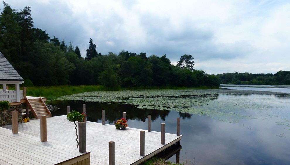 Boat House - LAKE VIEW - Rustic - Exterior - London - by Clifford ...
