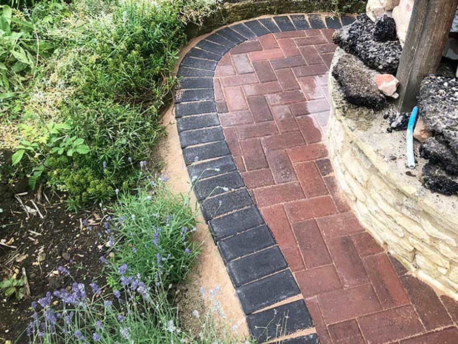 Brindle Block Paved Driveway - Traditional - Exterior - Oxfordshire ...